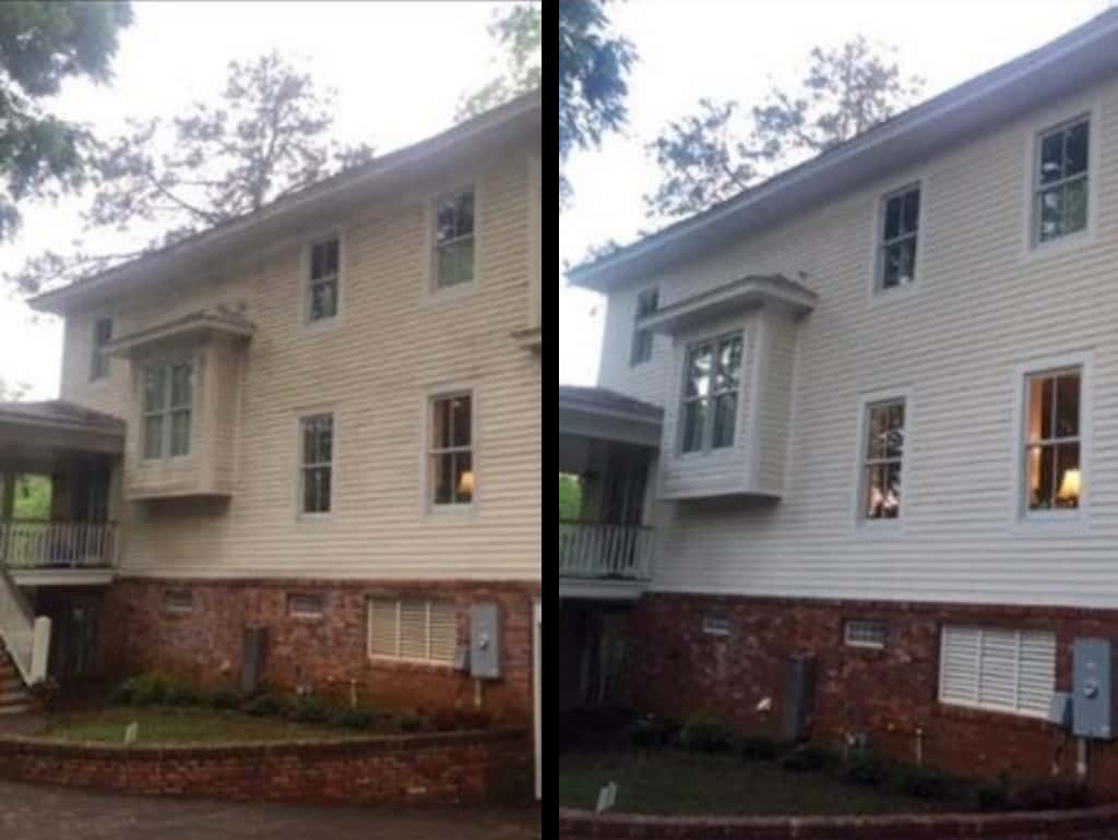 Exterior House Cleaning: Pressure Washing • Soft Washing