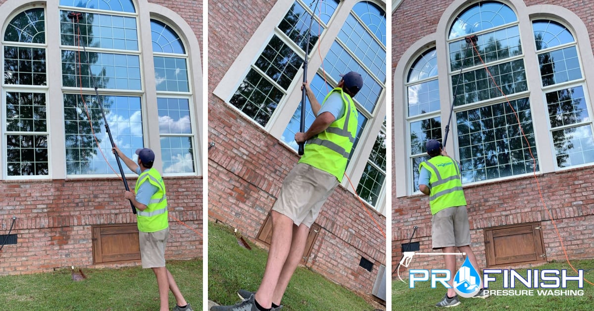 Window Cleaning - Spotless Cleaning for High Windows - Columbia SC